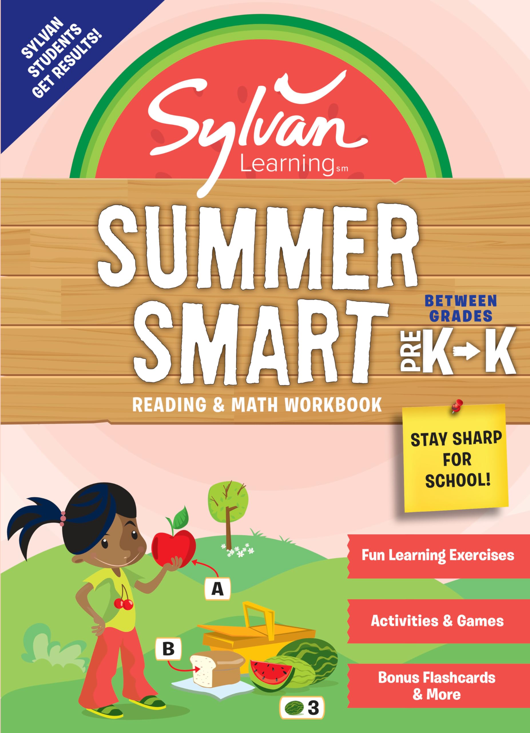 Sylvan Summer Smart Workbook: Between Grades Pre-K & Kindergarten ...