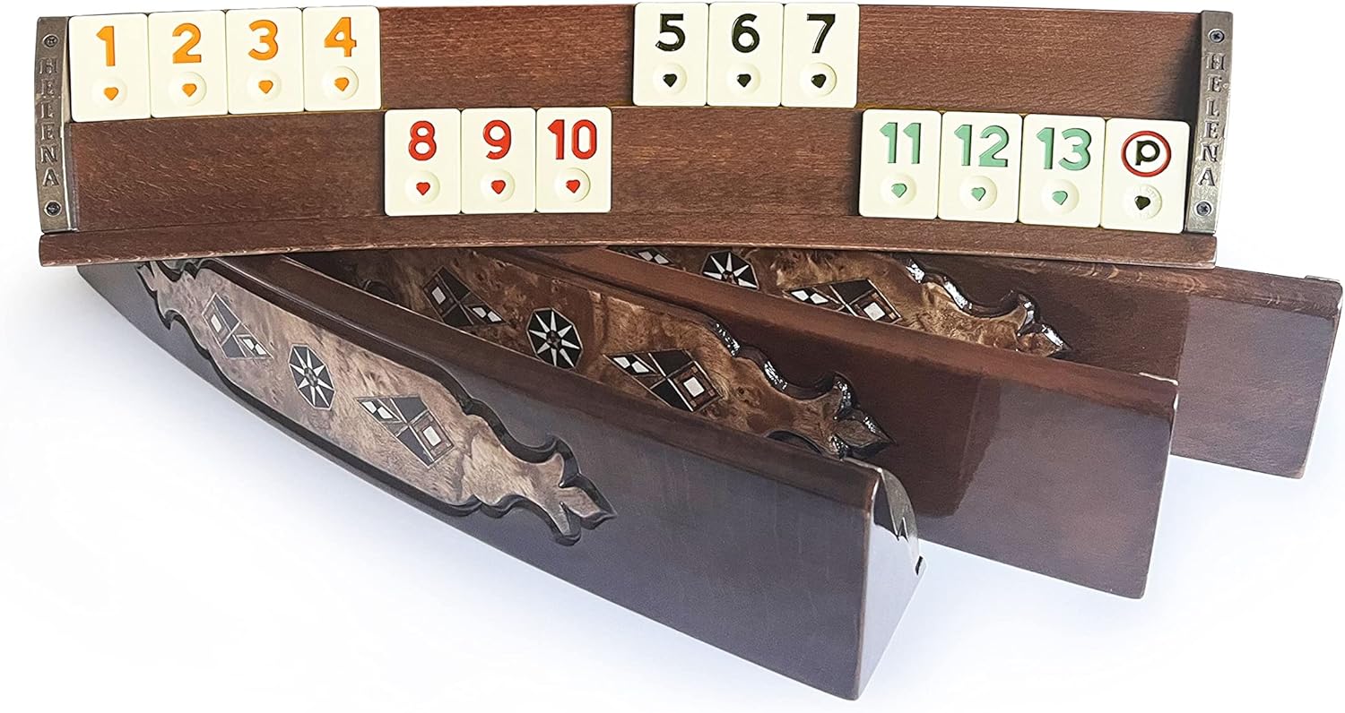 Amazon.com: Handmade Elliptic Massive Wood Mosaic Inlaid Natural Burl ...