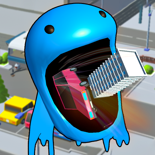 Mega Slime Hoard: Dash & Devour in Epic Hole Runner 3D Game-Aplicación ...