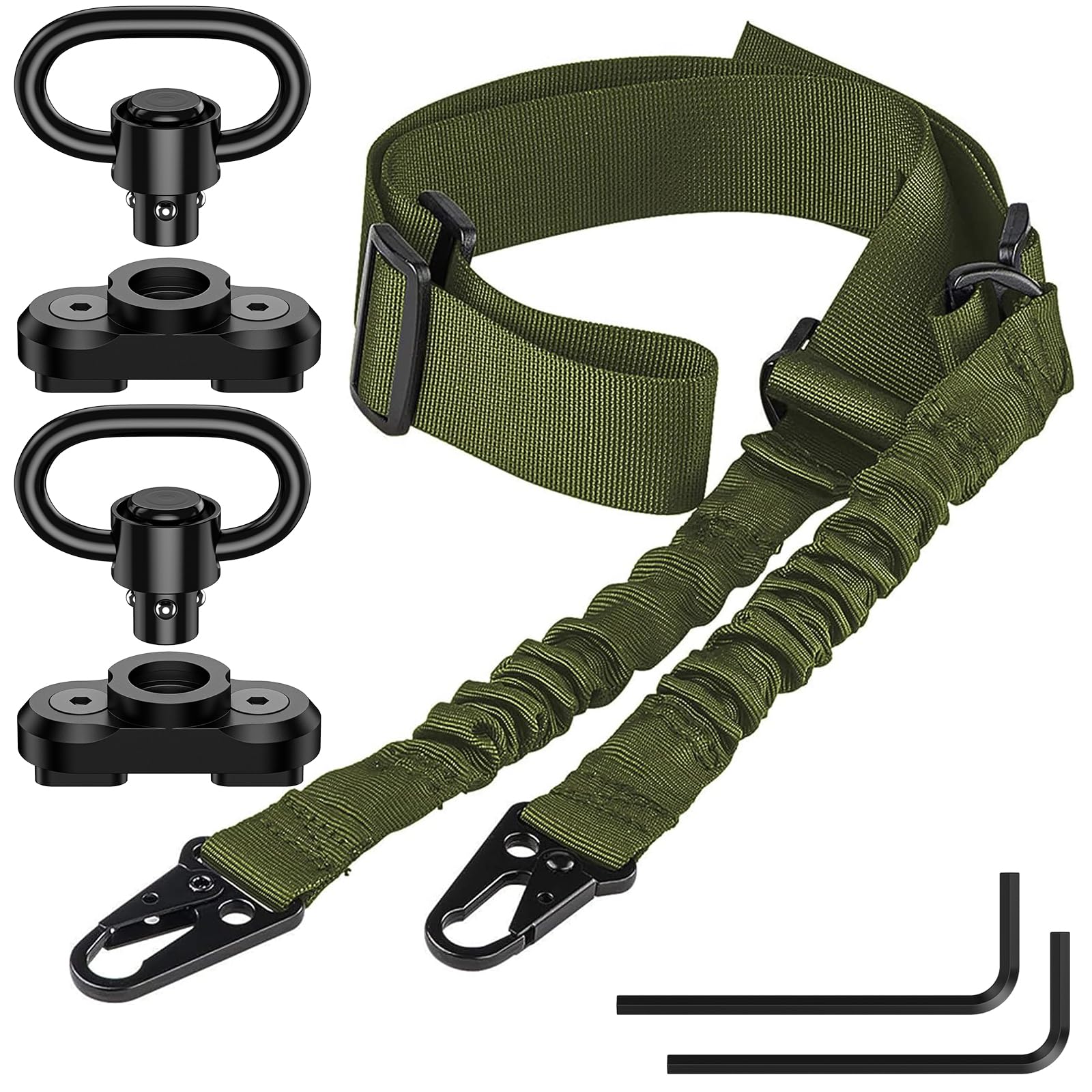 Snapklik.com : CVLIFE Rifle Sling 2 Point Sling Adjustable Length