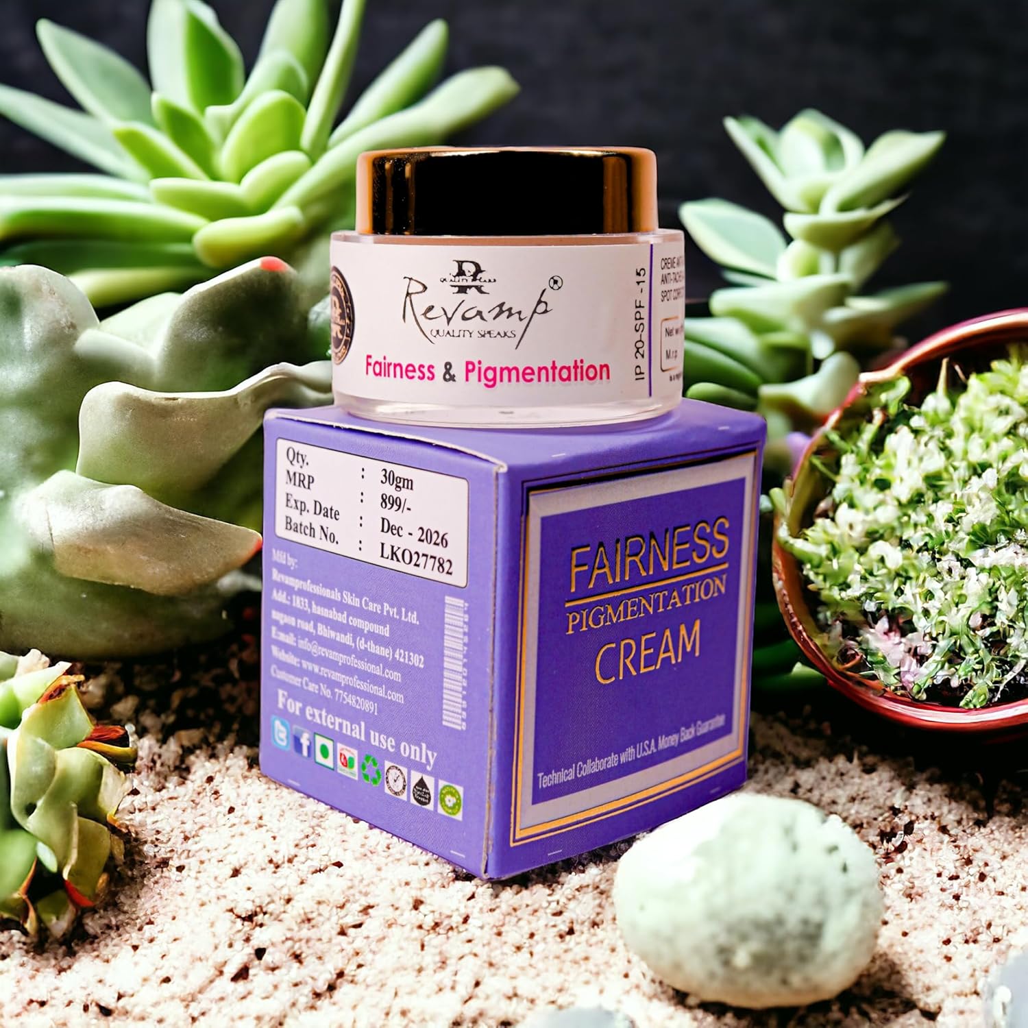 REVAMP Fairness & Pigmentation Cream 30G : Amazon.in: Beauty