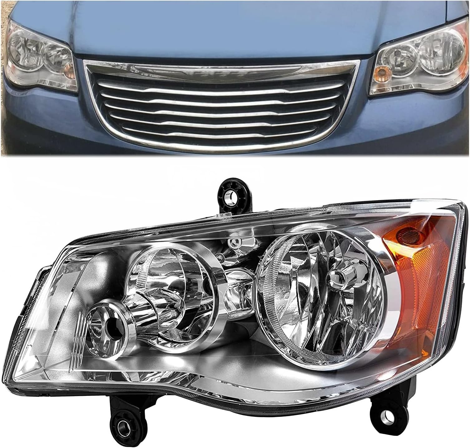 Amazon.com: Evan Fischer Driver Side Headlight Assembly Compatible with ...