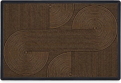 Amazon.com: RUGGABLE Washable Front Doormat – Harmony 2x3 Indoor ...