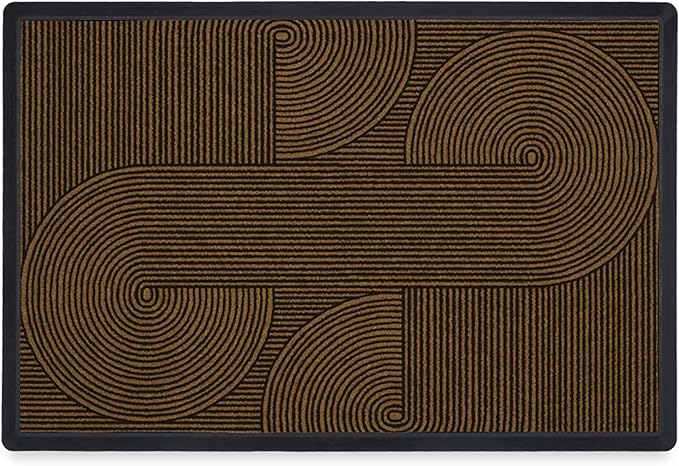 Amazon.com: RUGGABLE Washable Front Doormat – Harmony 2x3 Indoor ...