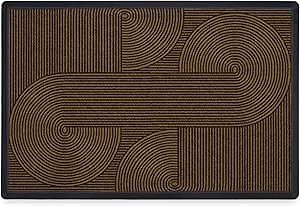 Amazon.com: RUGGABLE Washable Front Doormat – Harmony 2x3 Indoor ...