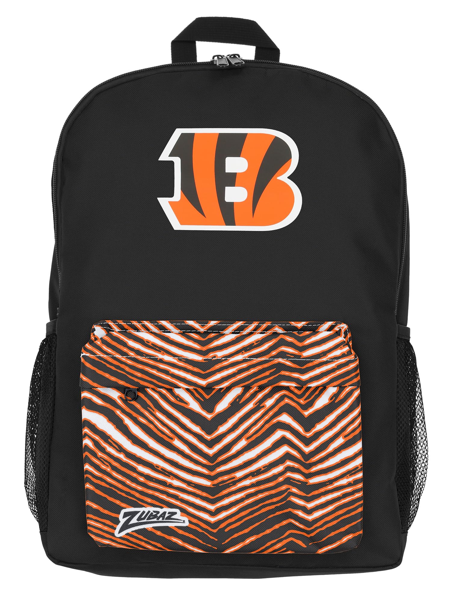 Amazon.com: FOCO X ZUBAZ NFL Collab Zebra Printed Backpack, Cincinnati ...