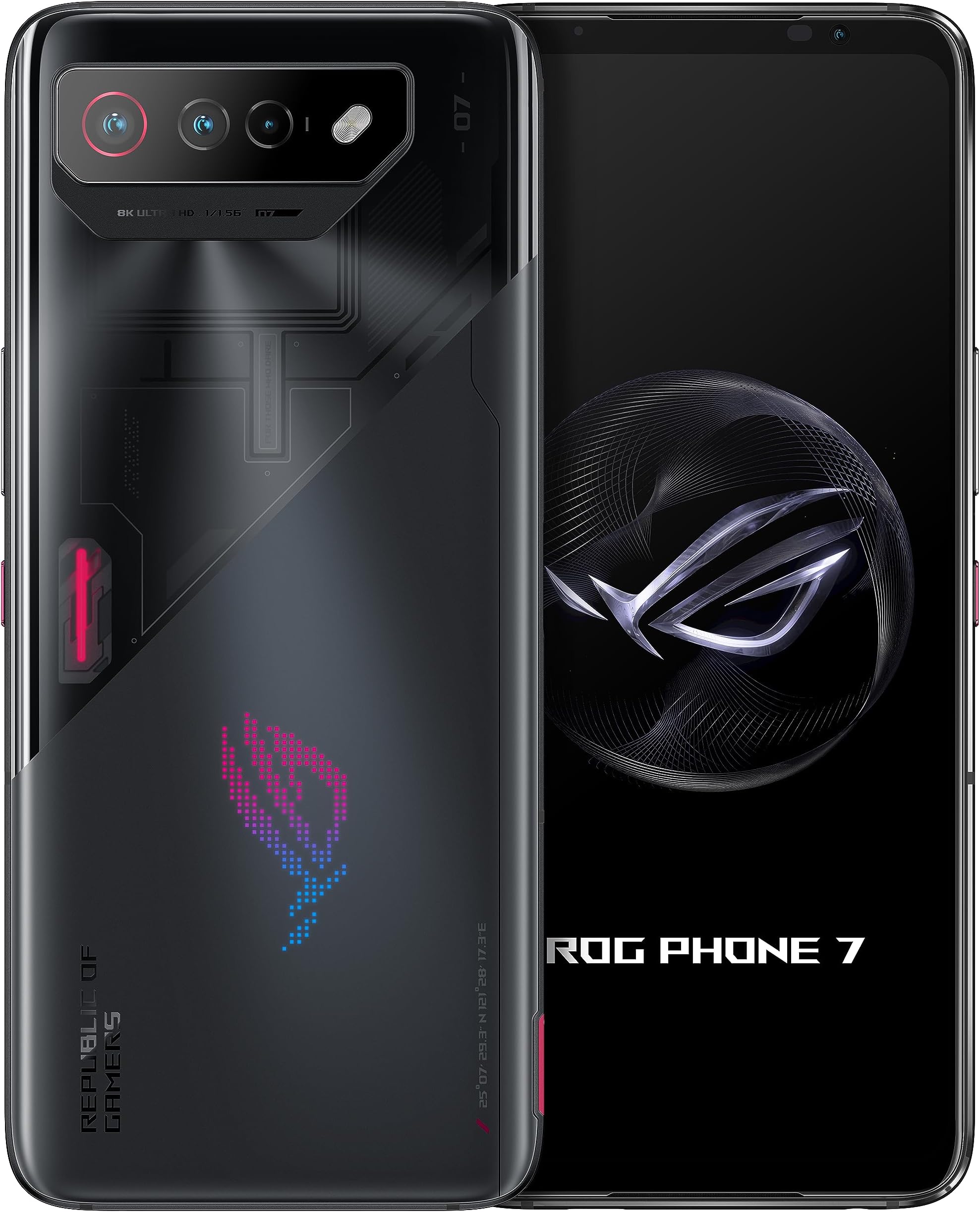ASUS ROG Phone 8 Pro, EU Official, Phantom Black, 16GB RAM 512GB ...