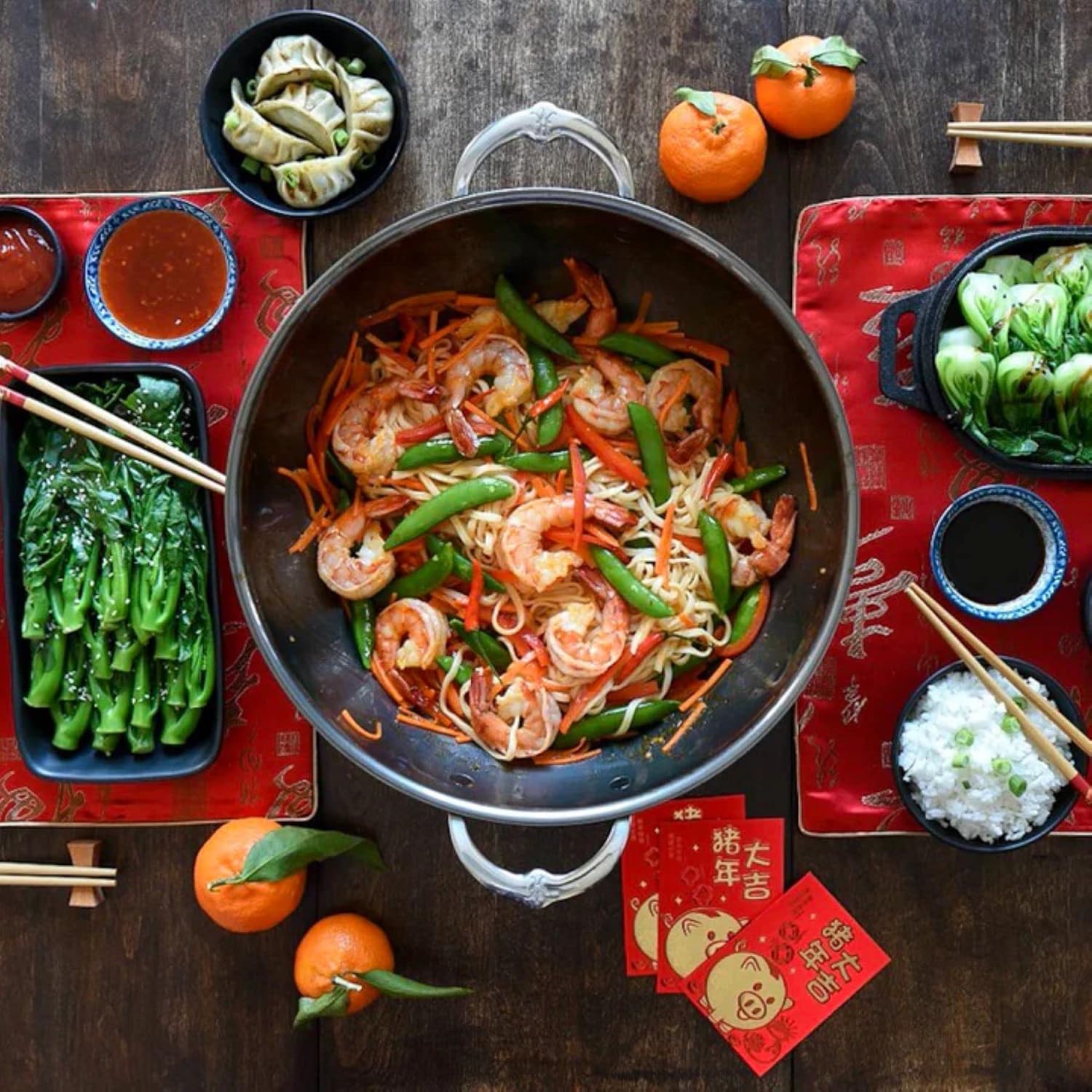 Hestan – NanoBond Collection – Wok de titanio de acero inoxidable, 14 ...