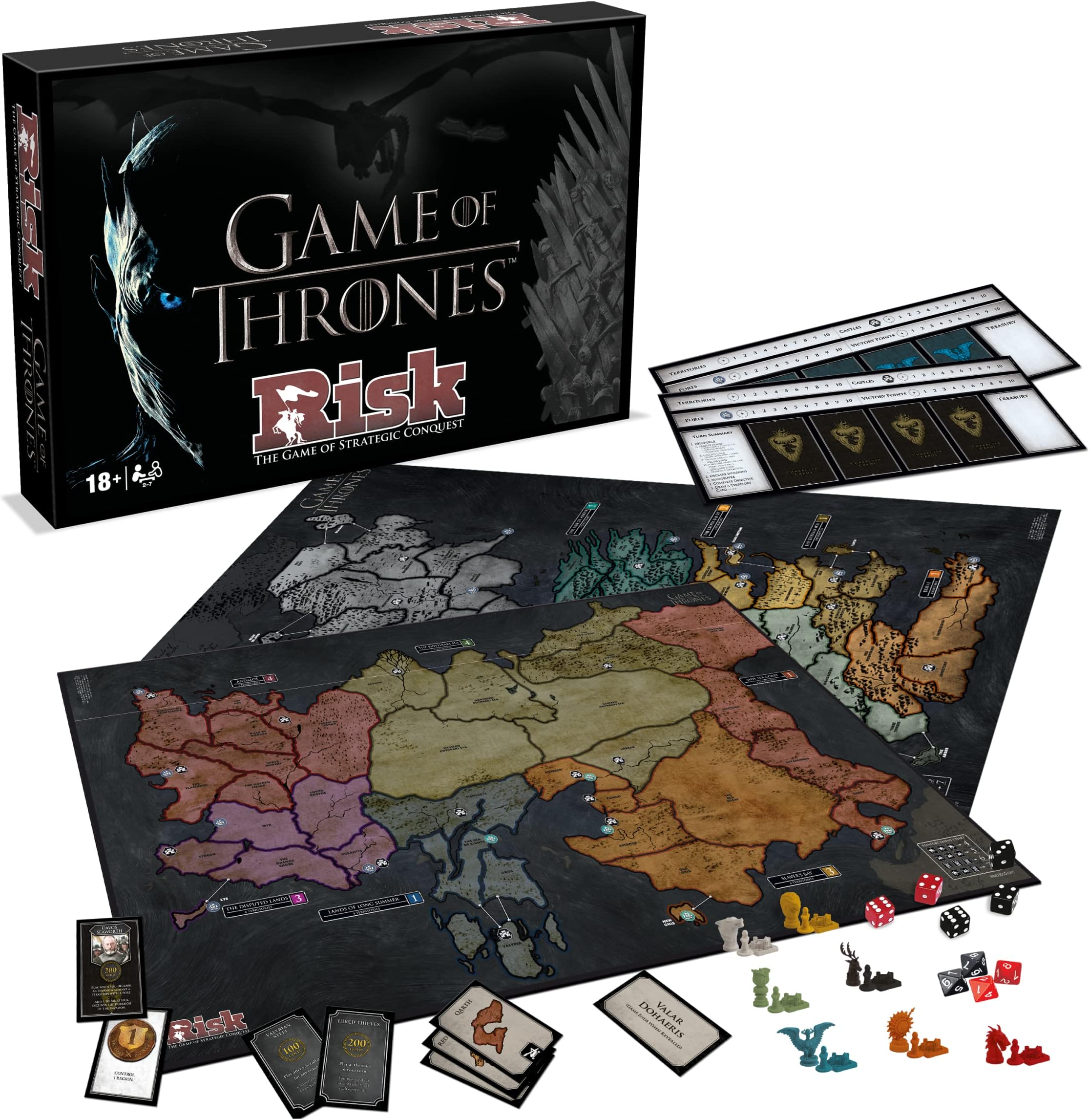 Game of Thrones Risk Board Game : Amazon.com.au: Toys & Games