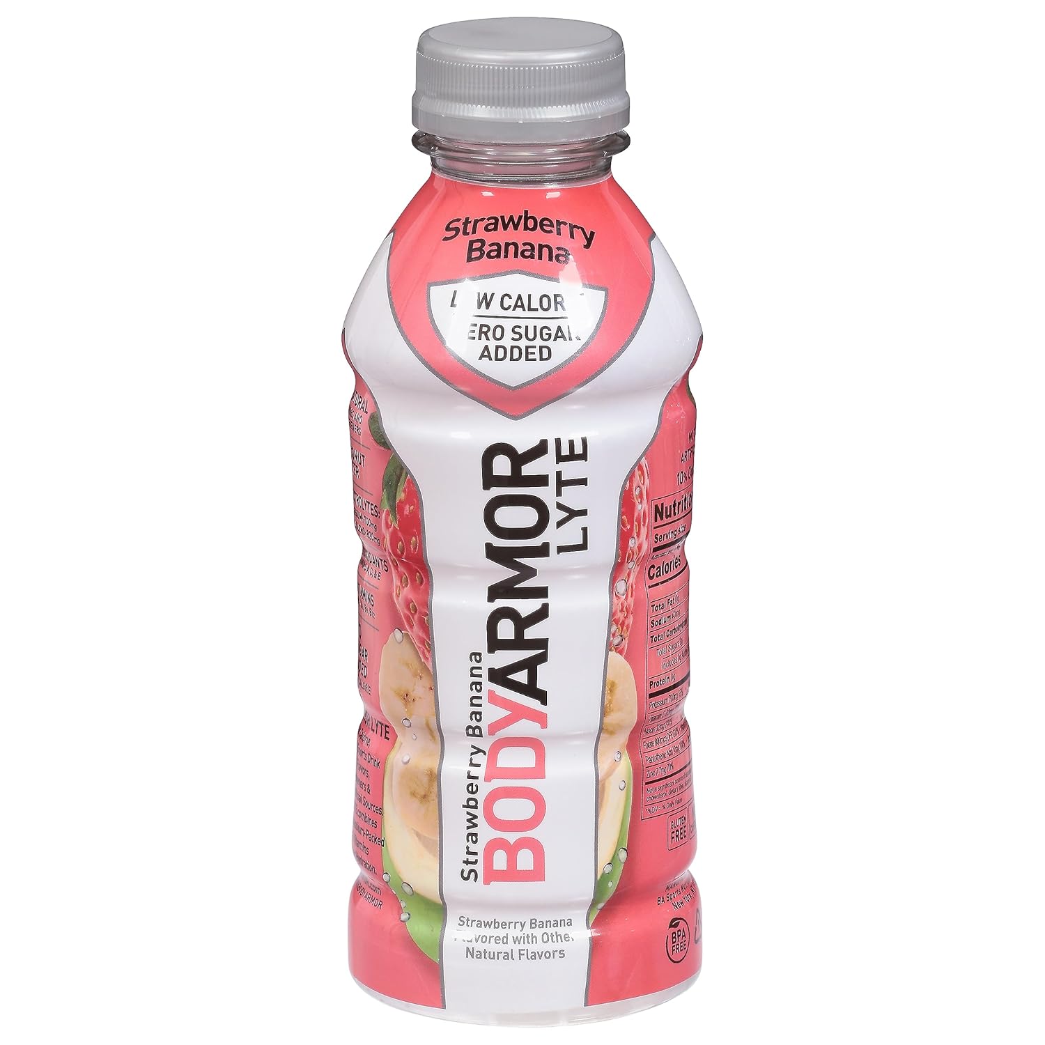 Amazon.com: BodyArmor, Lyte Strawberry Banana Sports Drink, 16 Ounce ...