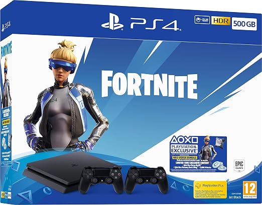Fortnite Neo Versa 500GB PS4 Bundle with Second DualShock 4 Controller ...