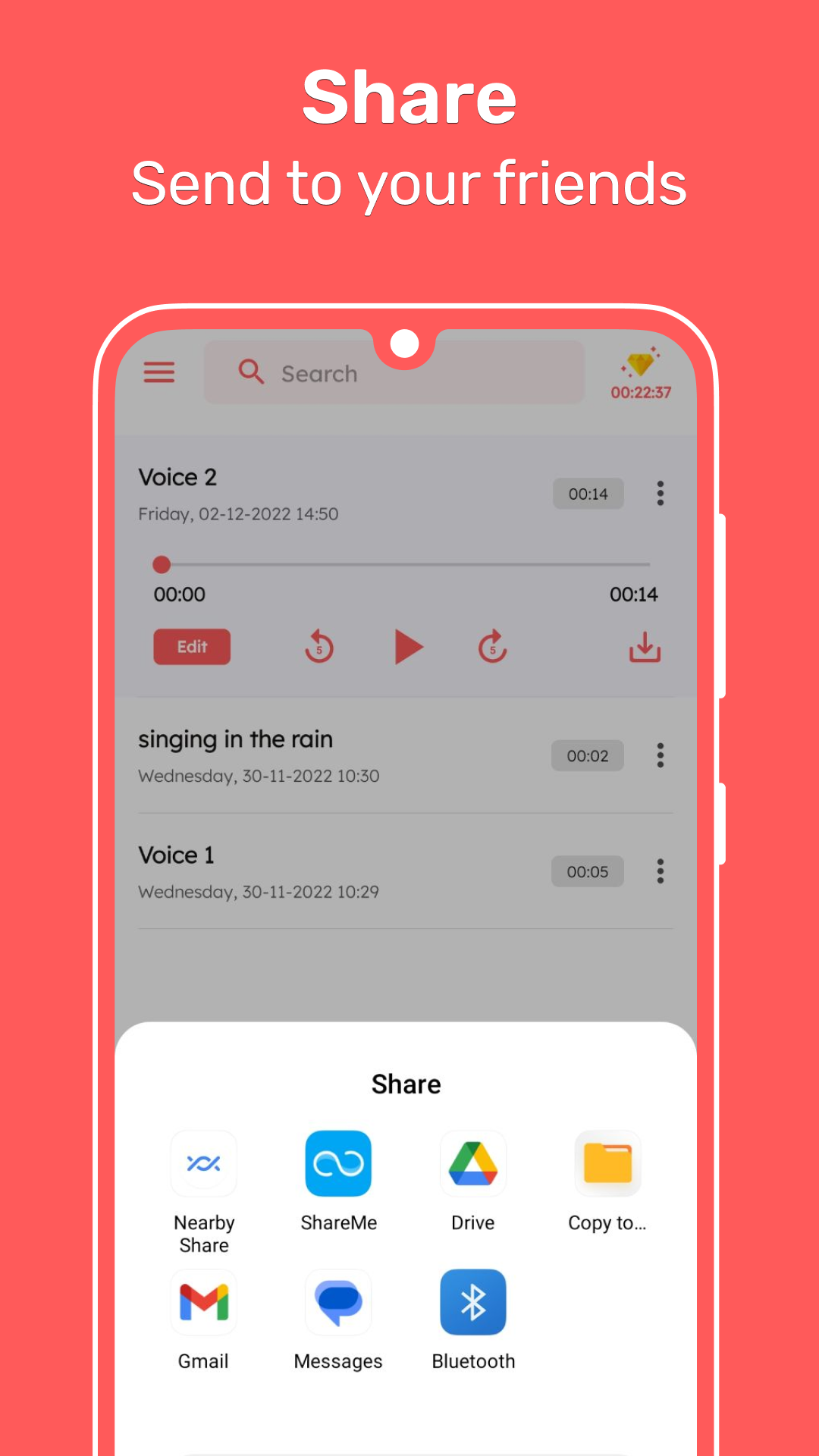 Voice Recorder - Voice memos - App on Amazon Appstore