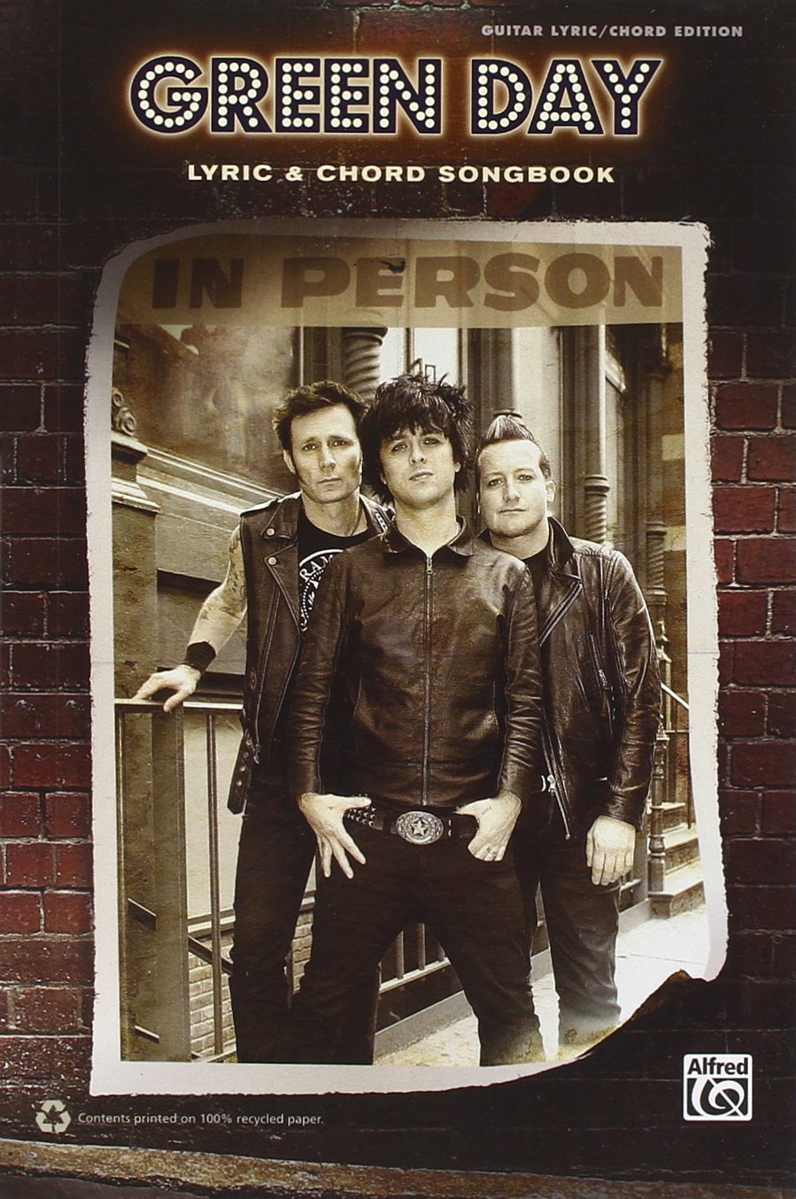Amazon.com: Green Day - Lyric & Chord Songbook: 0884088698126: Day ...