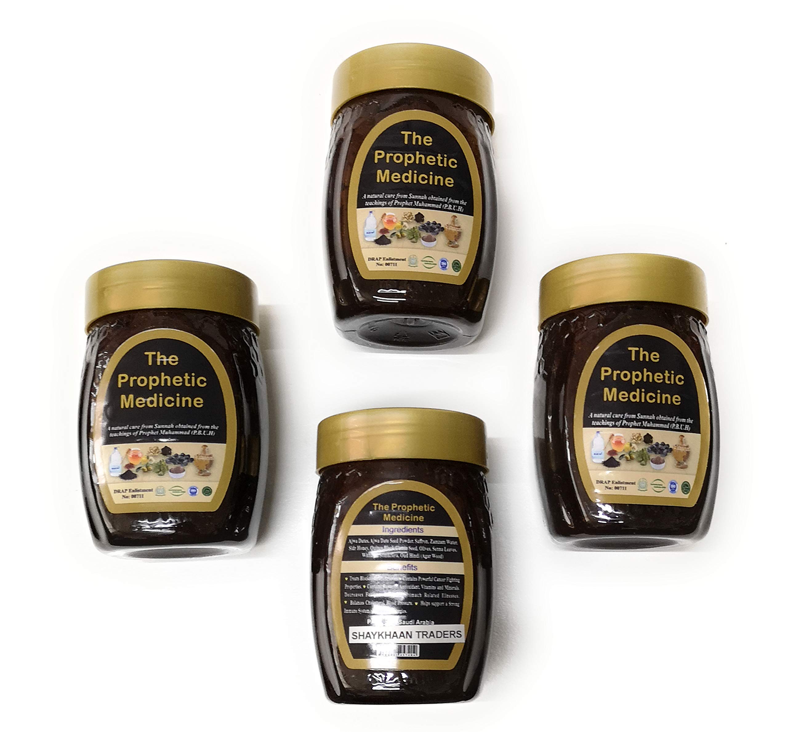Buy 500g-AJWA Dates Paste with -AJWA Date Seed Powder -Saffron -ZAMZAM ...