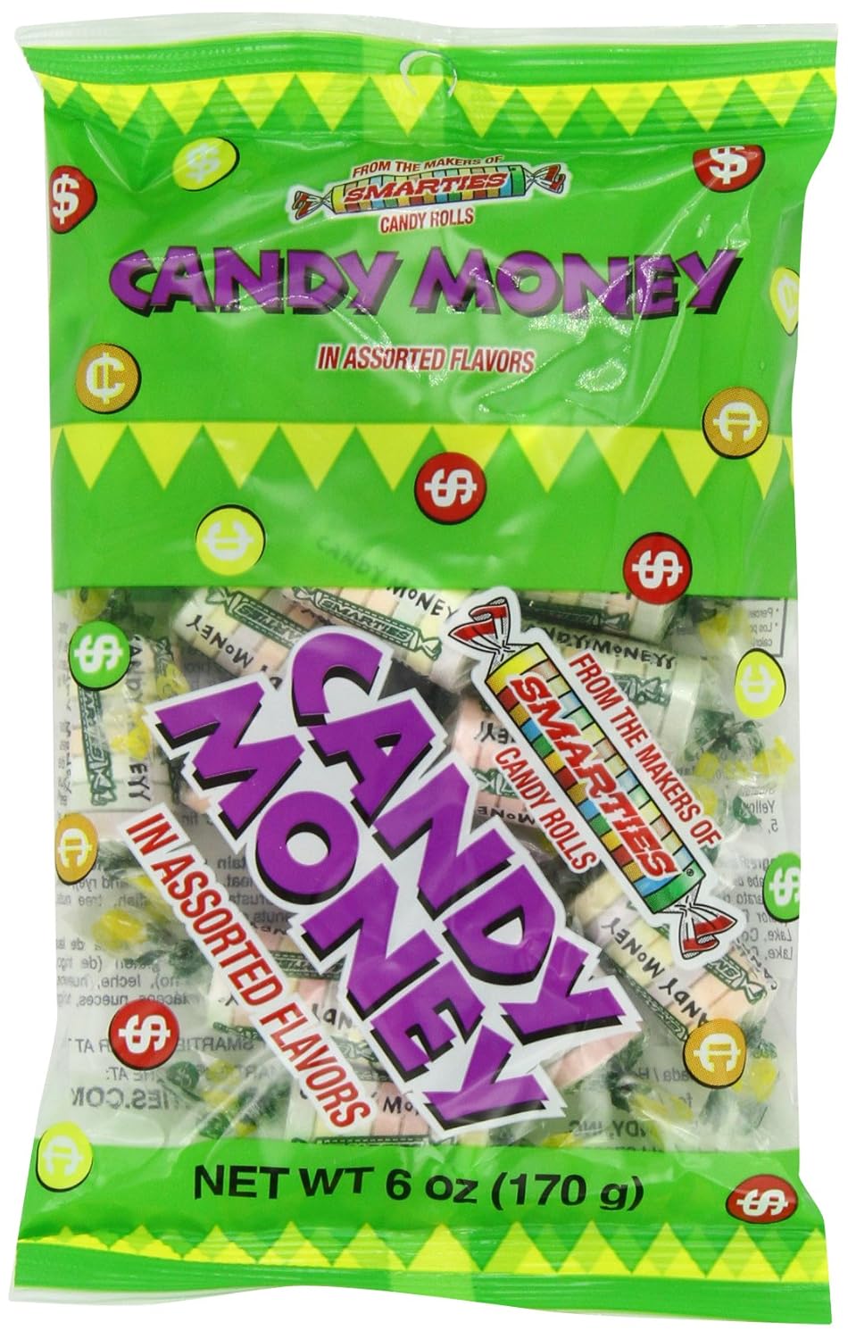 Amazon.com: Smarties Candy Money, 6 Ounce (Pack of 12)