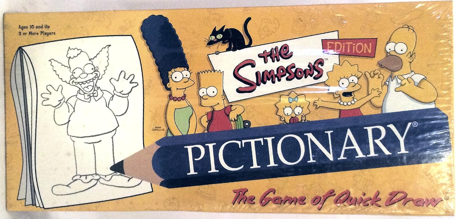 Simpsons Pictionary Game by USAopoly, Board Games - Amazon Canada