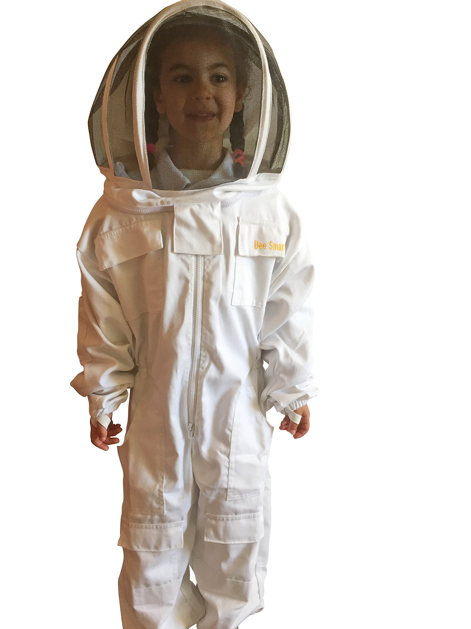 Amazon.com : Bee Smart 400 Children Bee Keeping Kids Suit with Fencing ...