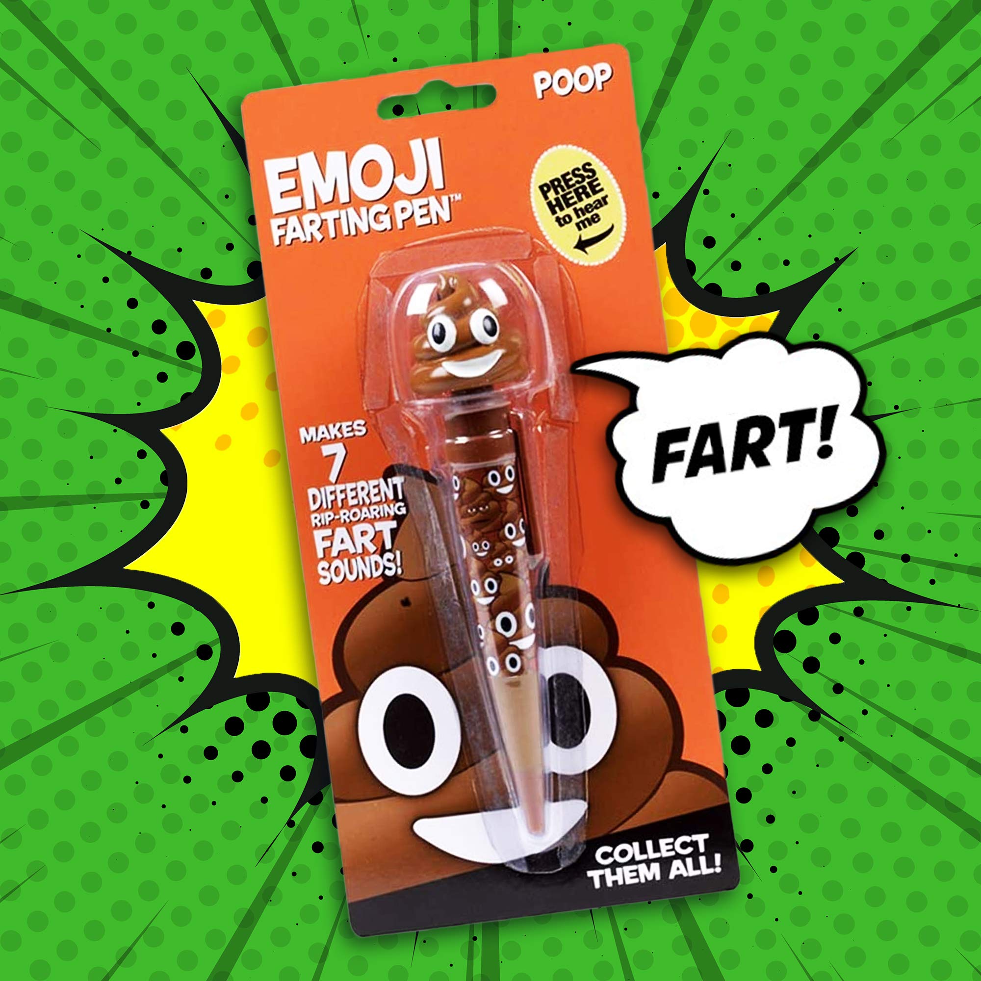 Snapklik.com : Farting Poop Pen Makes 7 Funny Fart Sounds - Perfect ...