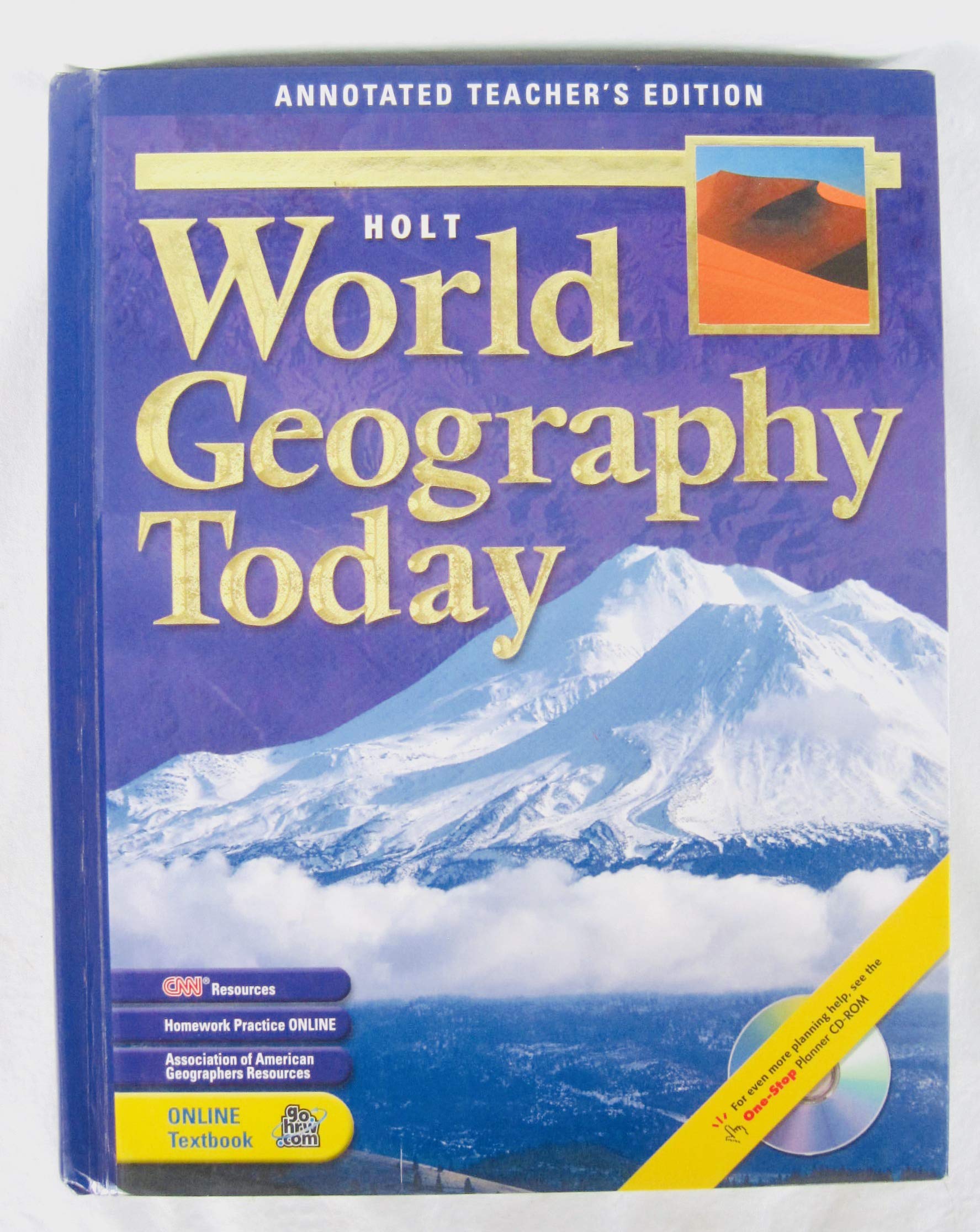 Amazon.com: Geographical Cultures: Holt World Today: 9780030654091 ...
