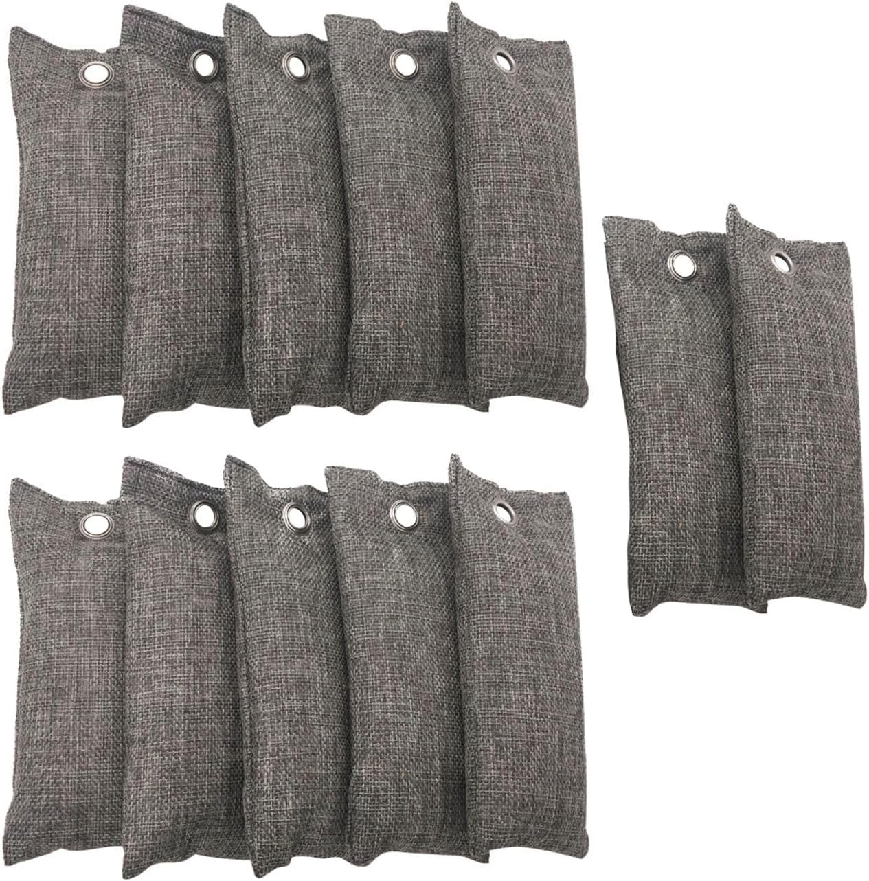 Gominimo 12 Packs Natural Activated Bamboo Charcoal Air Purifying Bags ...