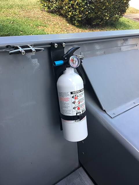Amazon.com: boat fire extinguisher mount