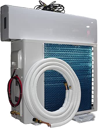 Amazon.com: 48V DC battery powered Mini Split Air Conditioner Heat Pump ...