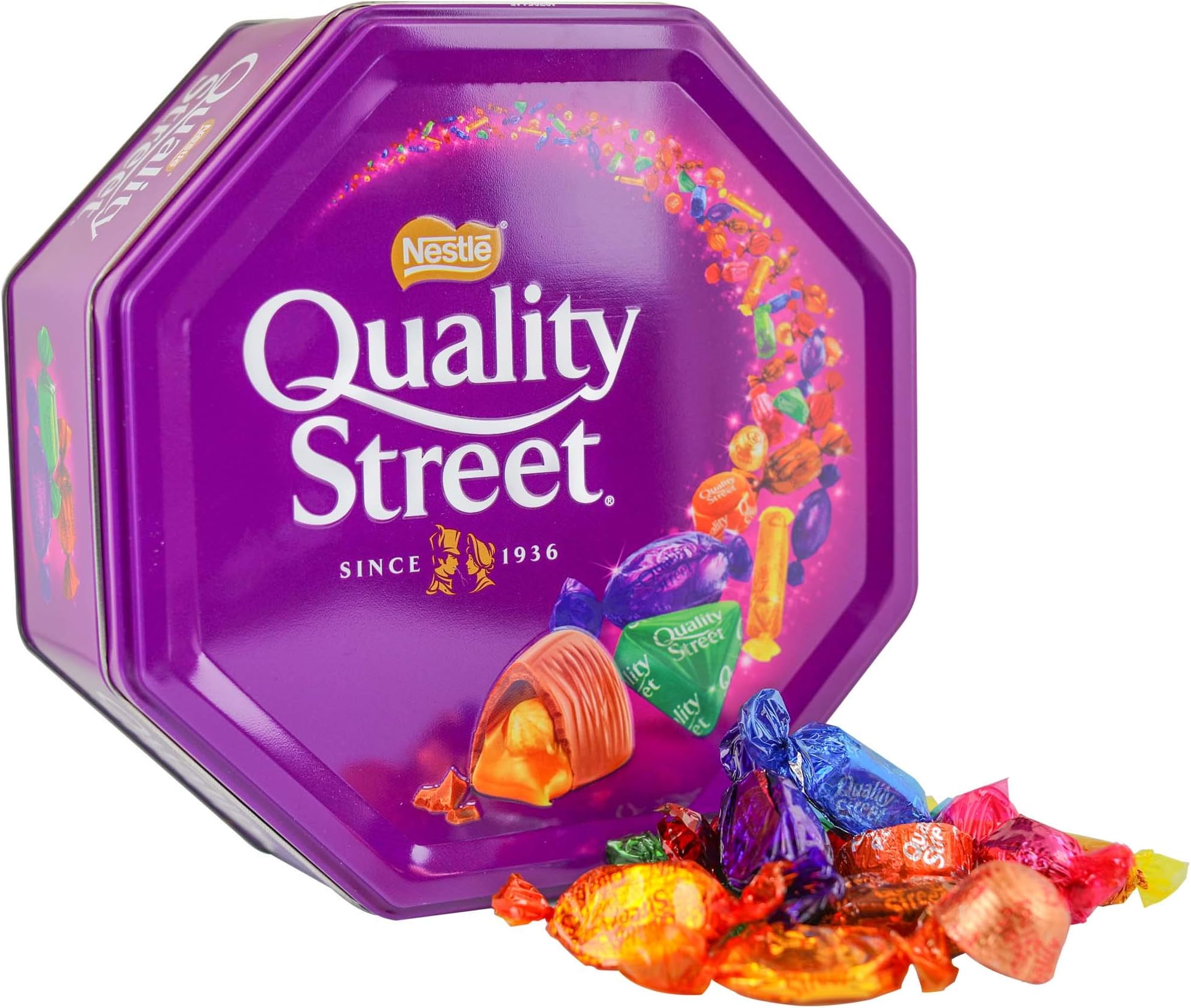 Amazon.com: Quality Street Chocolate Tin (1 Unit Per Order) - Gourmet ...