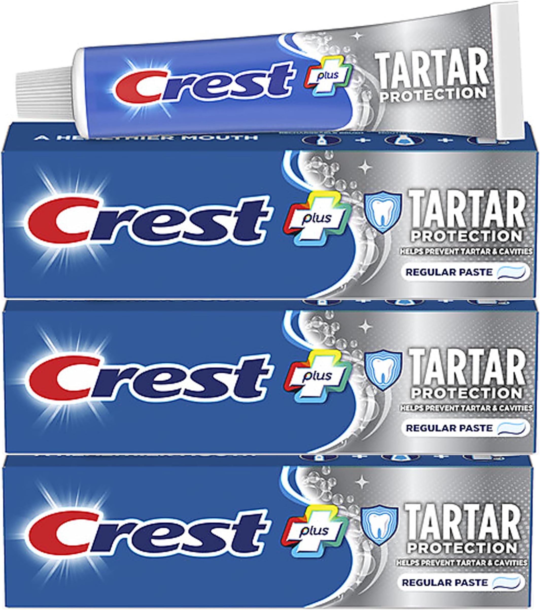 Amazon.com : Crest Tartar Protection, Regular Paste, 5.7 ounces (Pack ...