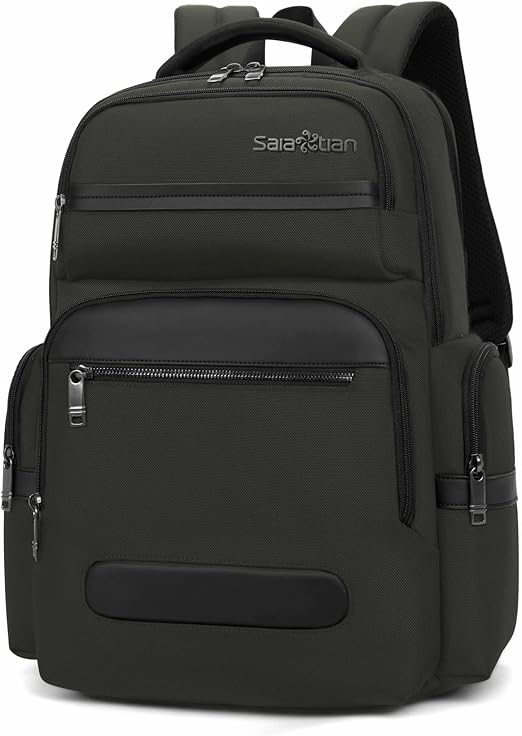 Amazon.com: SAIA TIAN Men's Multilayer Backpack Business Casual Large ...