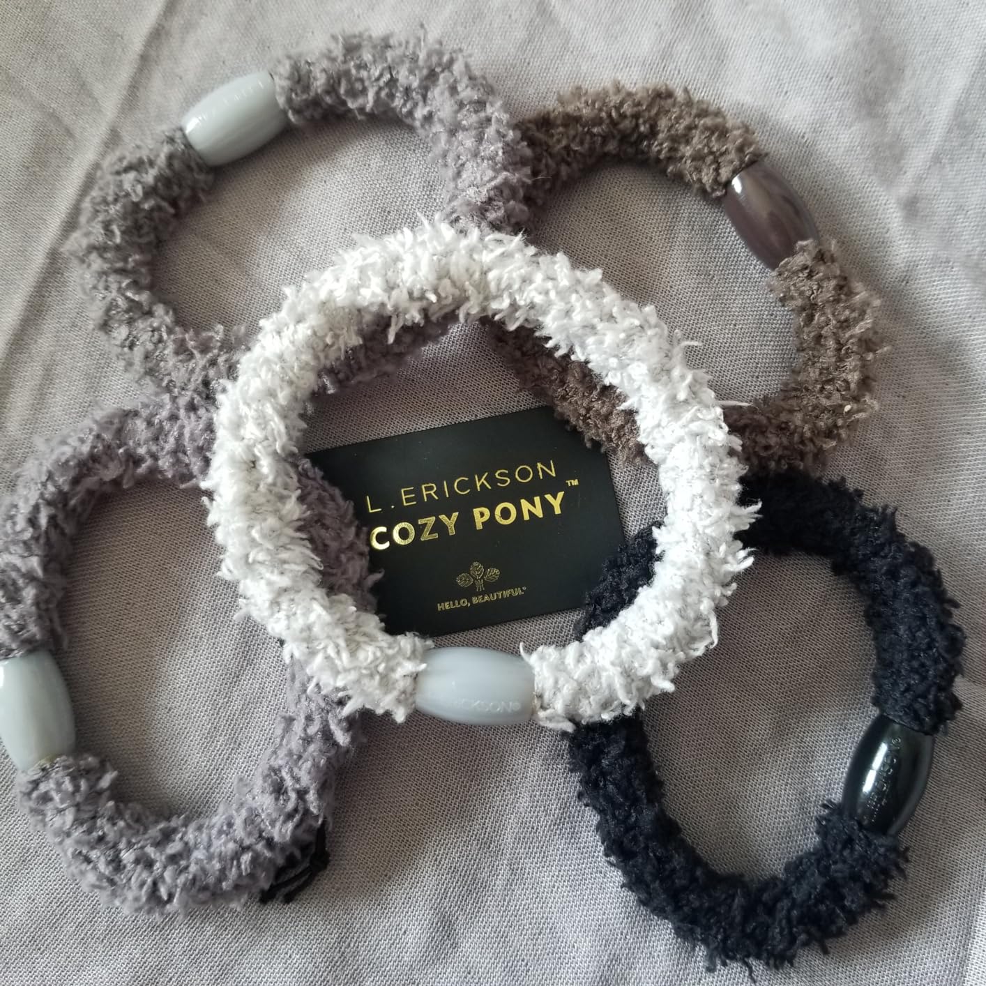 Amazon.com: L. Erickson Cozy Pony 5-Pack, Stone