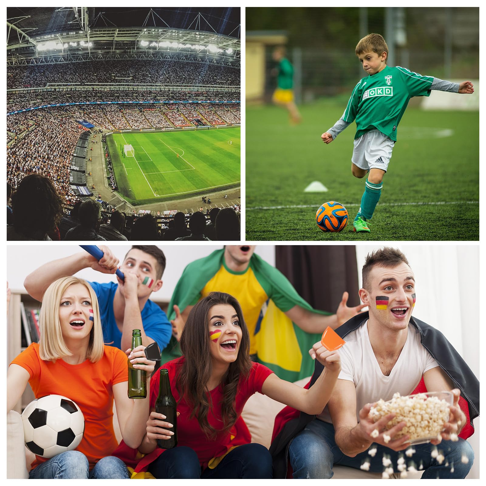 Snapklik.com : PATIKIL 3inch Cow Bells For Football Games, 24pcs ...