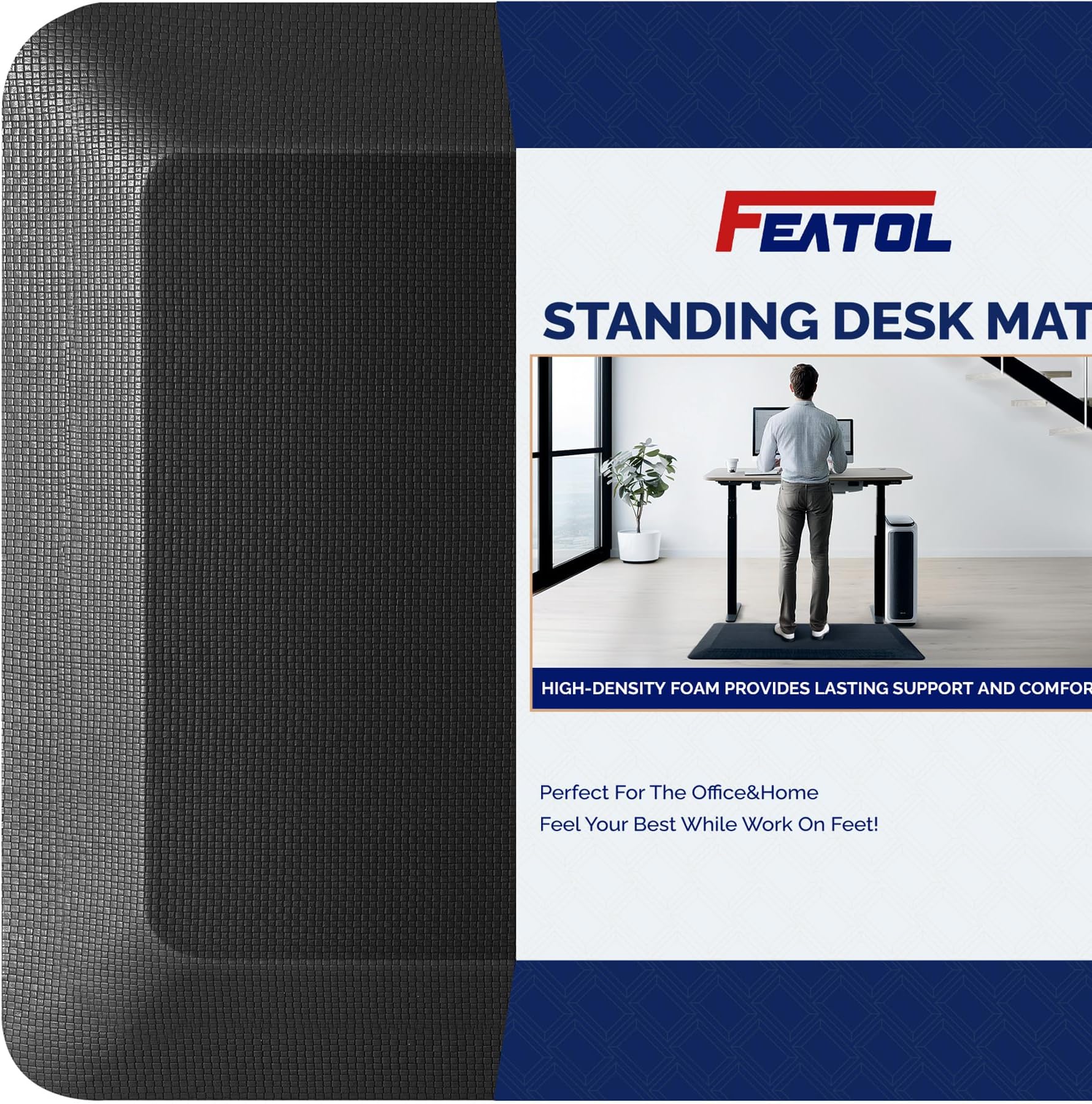 Amazon.com: LGZOOK Thick Anti Fatigue Mat,20"*47",3/4 Inch Thick ...