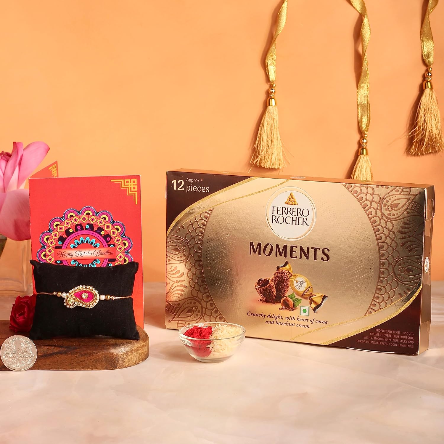 Frostick Designer Rakhi With Chocolate Gift for Bhaiya/Bhai/Brother ...