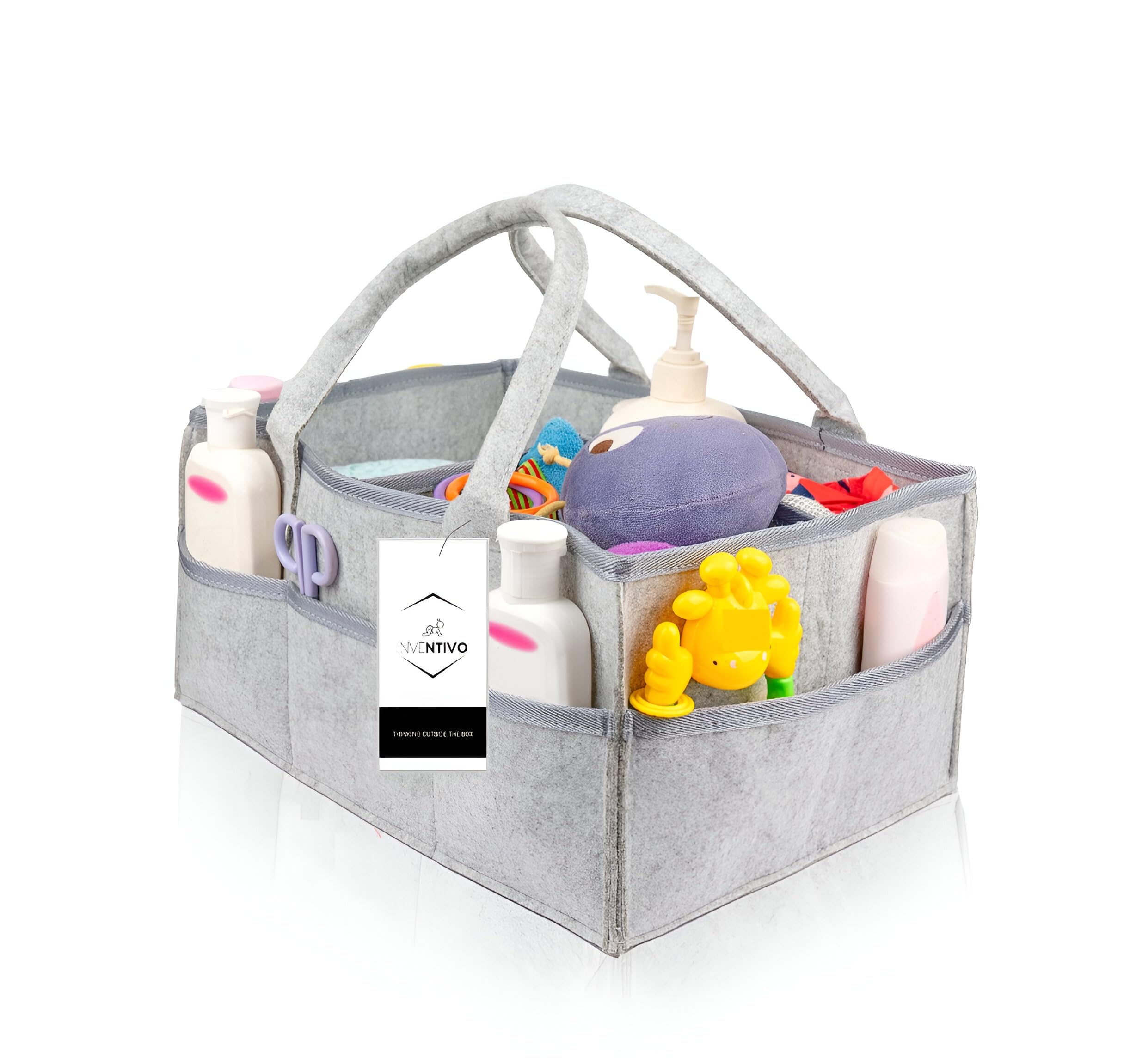 Inventivo Nappy Caddy, Essentials for babies, Nappy Caddy Organizer ...