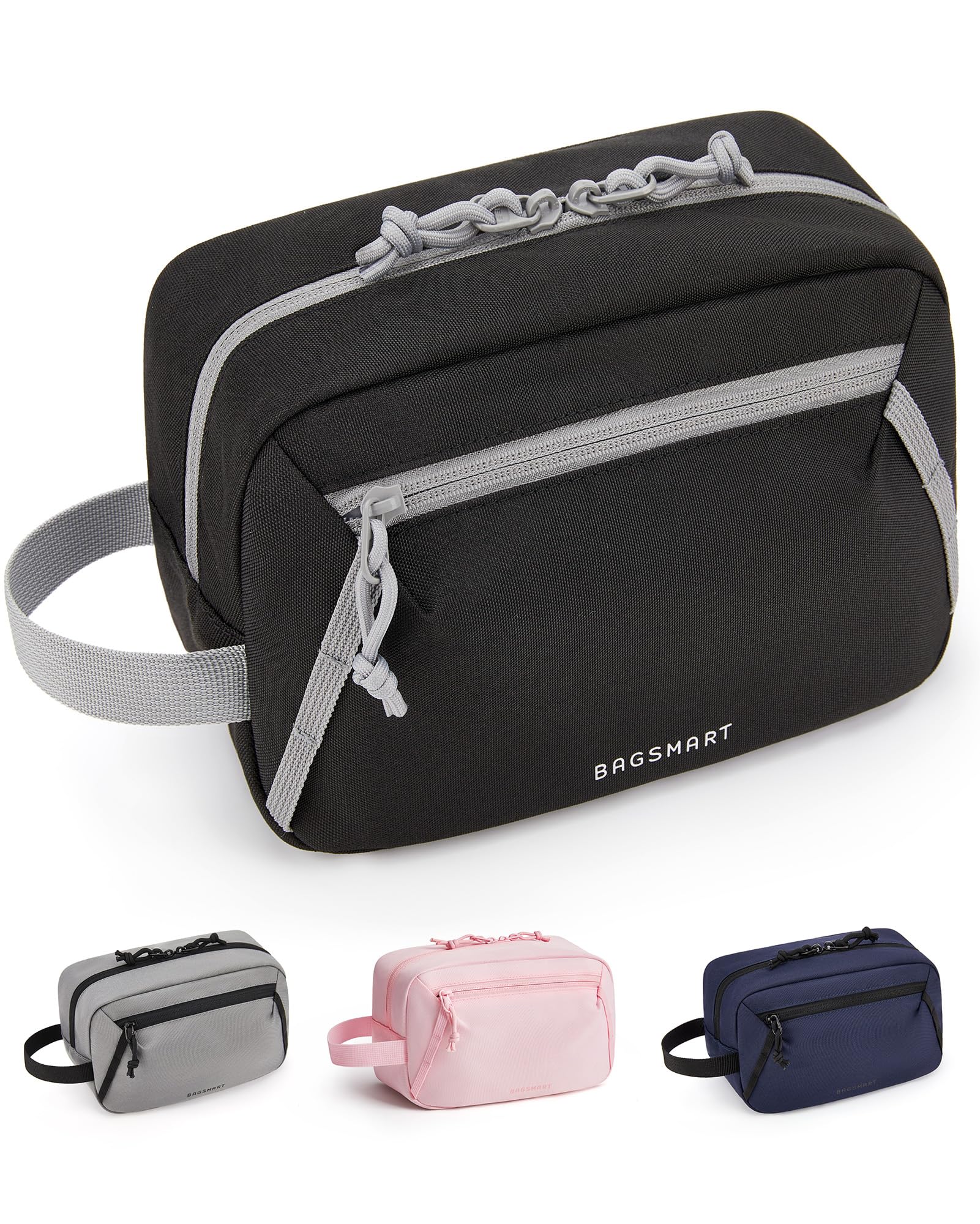 Amazon.com: BAGSMART Travel Toiletry Bag for Men and Women, Water ...