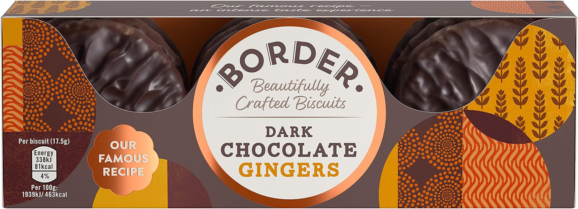 Amazon.com: Border Dark Chocolate Gingers 150g : Grocery & Gourmet Food