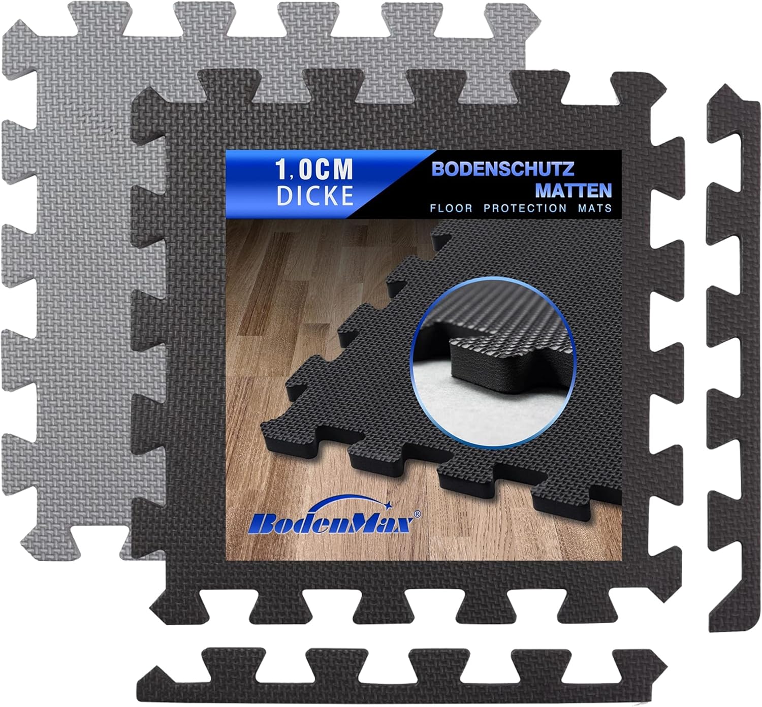 BodenMax Pavimento palestra tappeto componibile pavimento garage ...