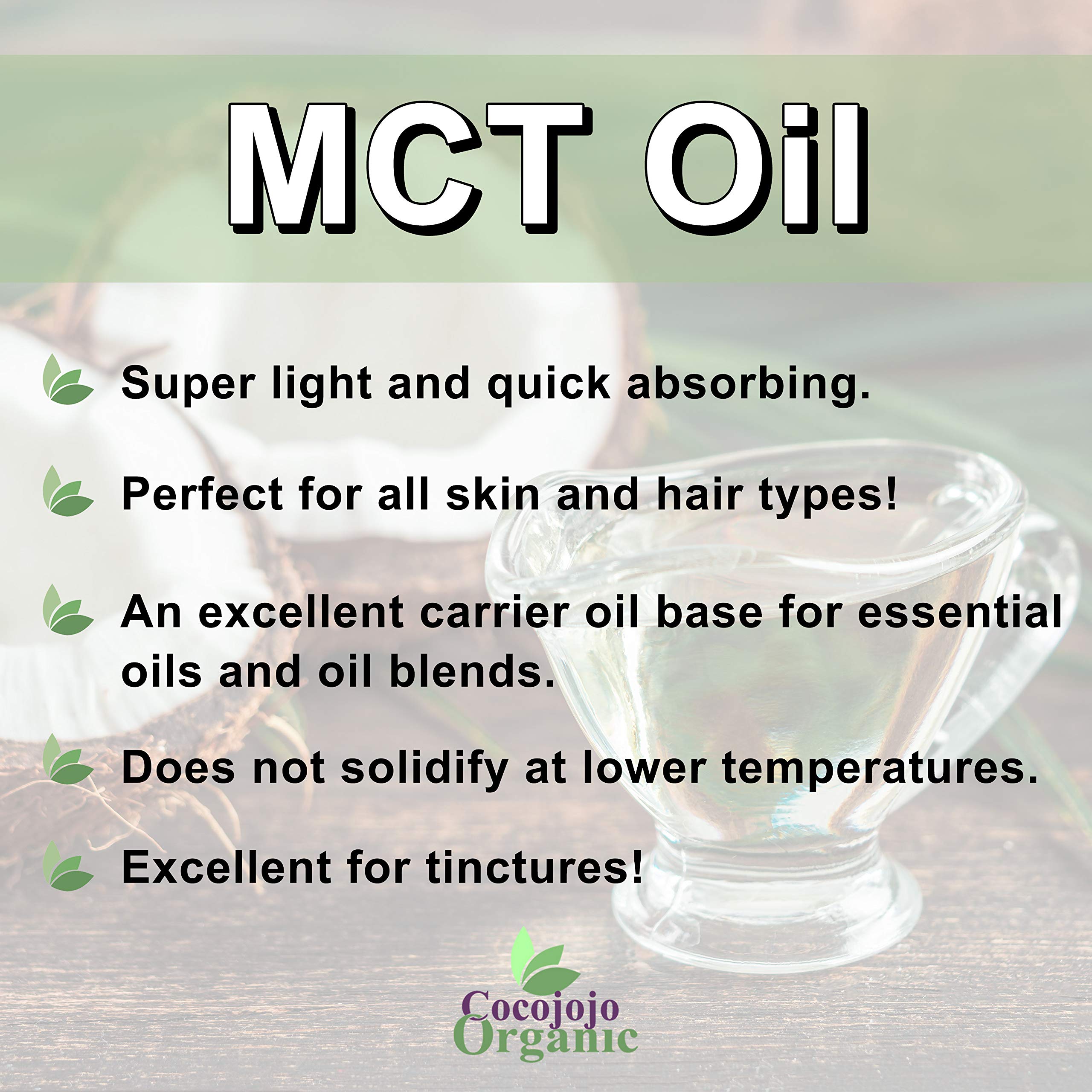Snapklik.com : Pure Fractionated Coconut Oil - Steam Distilled, Pure ...