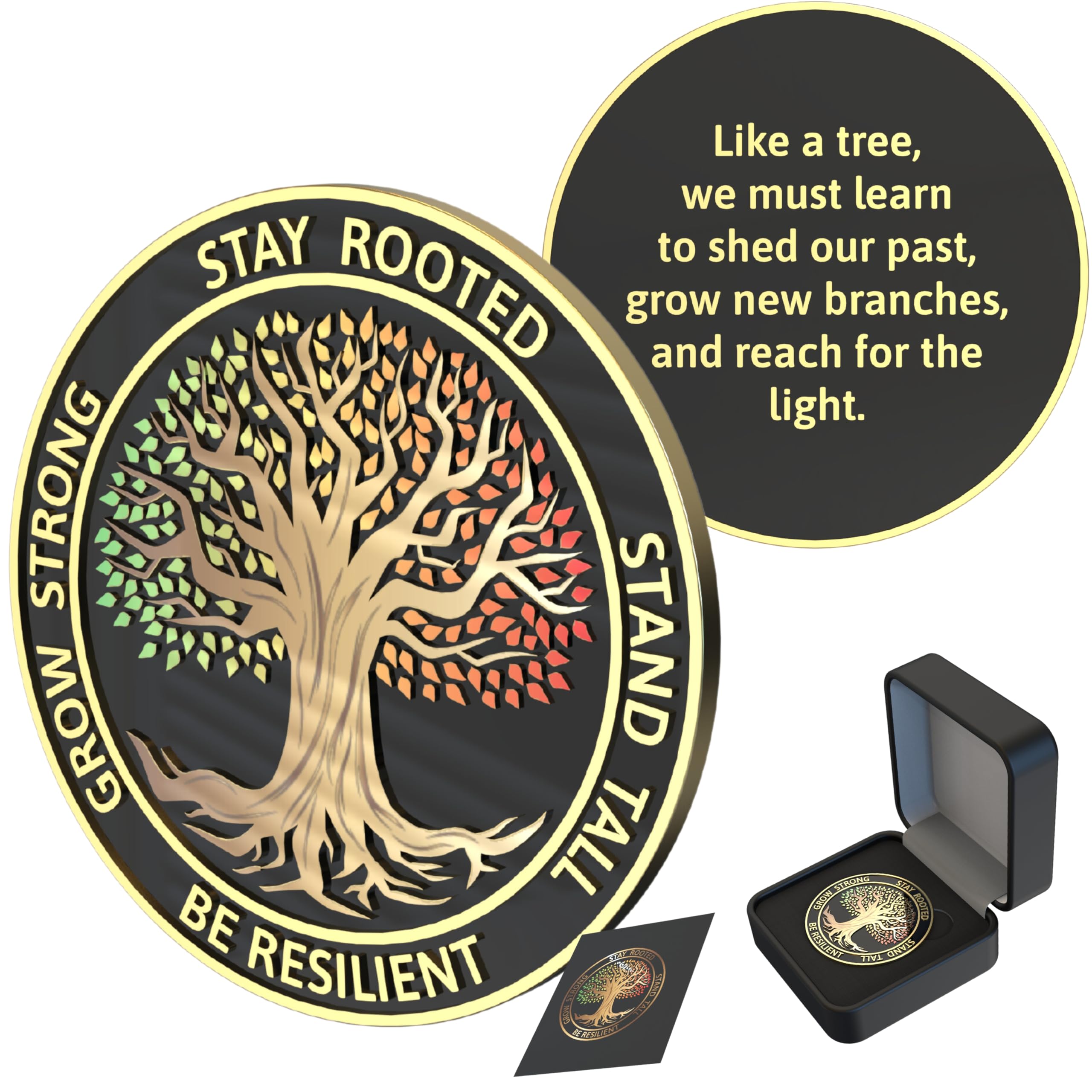 Amazon.com: Tree of Life Sobriety Coin - AA Chips and Medallions ...