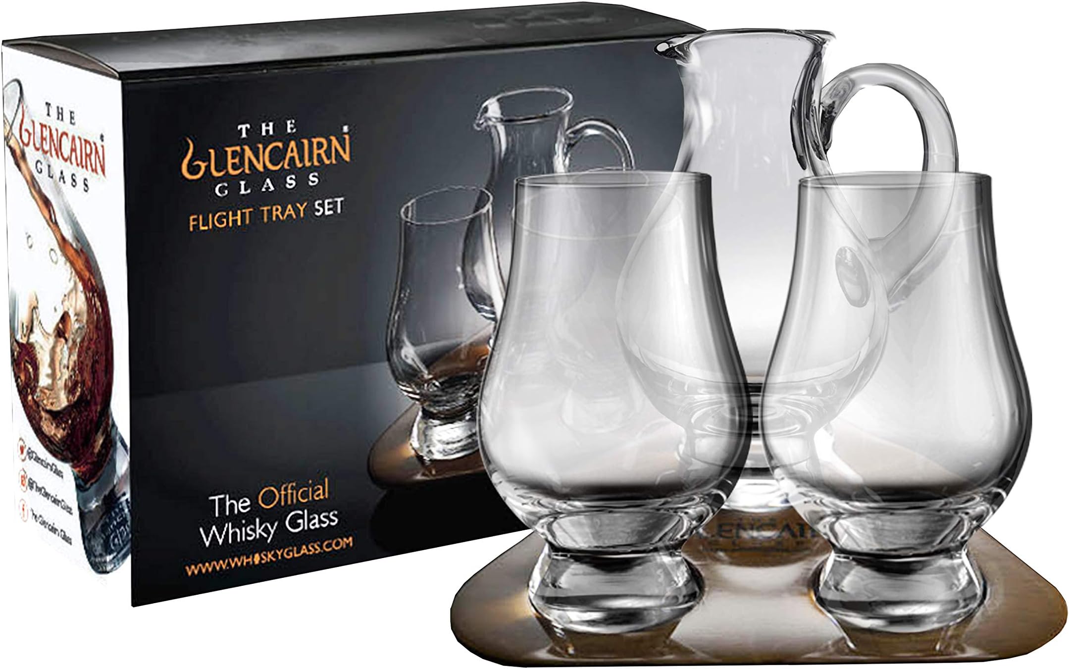 The Glencairn Glas Whiskey Gläser 6er Set/Whisky Glas mit 190 ml ...