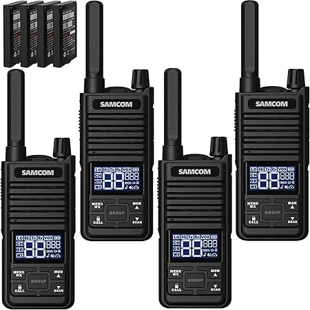 Amazon.com: SAMCOM GMRS Radios Long Range Walkie Talkies for Adults, 30 ...