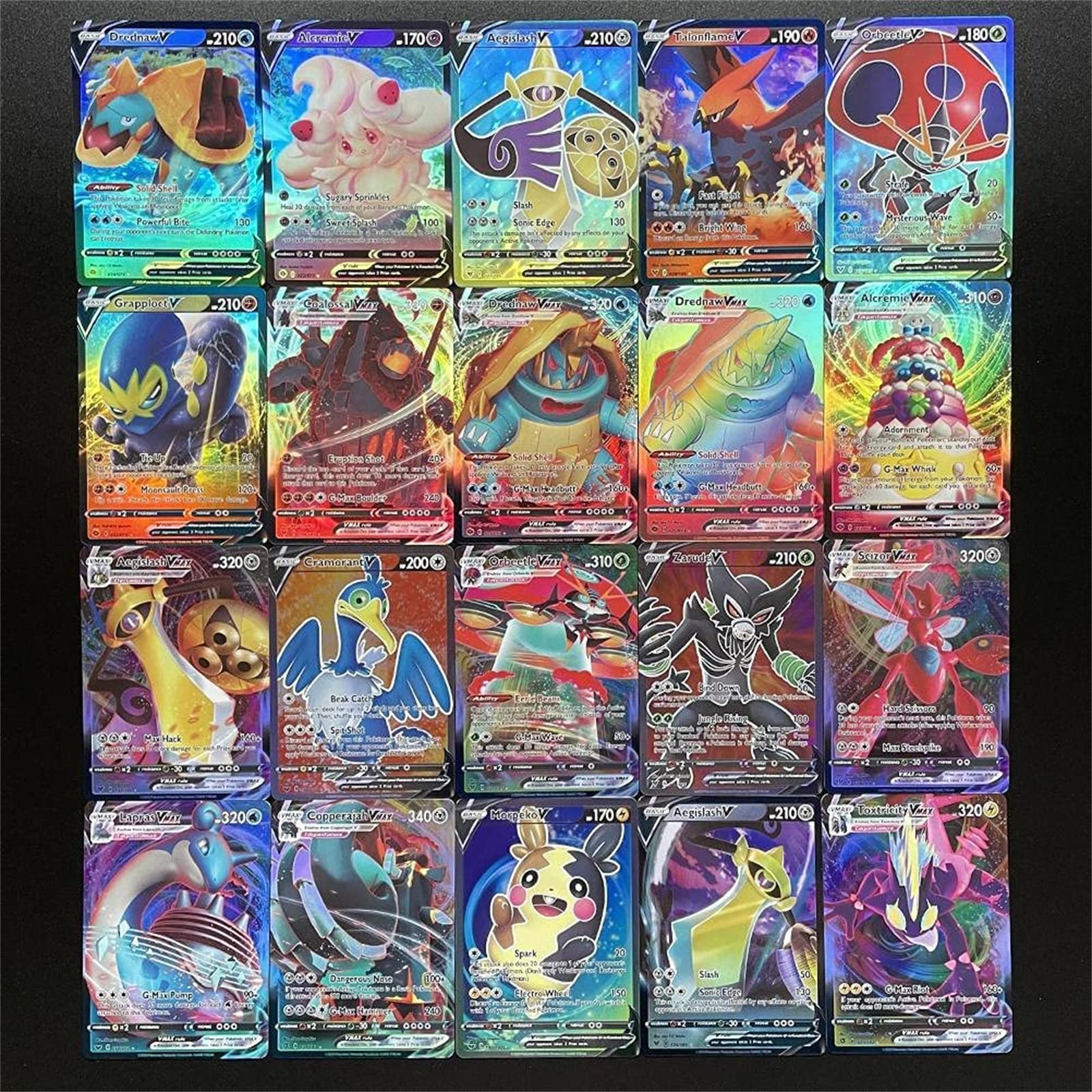 Buy YOMOCO 100 Collectible CardsVMAX Anime Cards GX TAG Team CardsKids ...