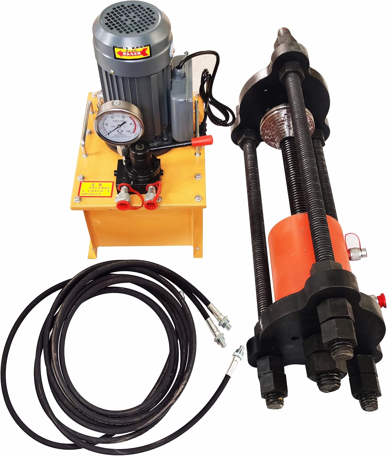 Amazon.com: Yokoma 220V 100T Hydraulic Crawler Pin Dismantling Machine ...