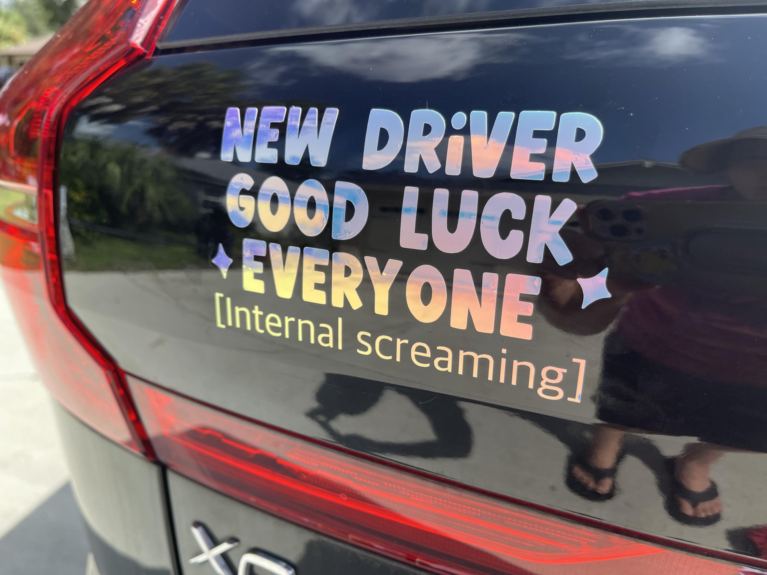 Suv Memes Amazon.com: Cute Anxious Driver Vinyl Car Decal, Funny New