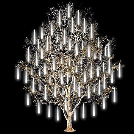 Amazon.com: Icicle Lights Snowfall Meteor Shower Rain Light Christmas ...