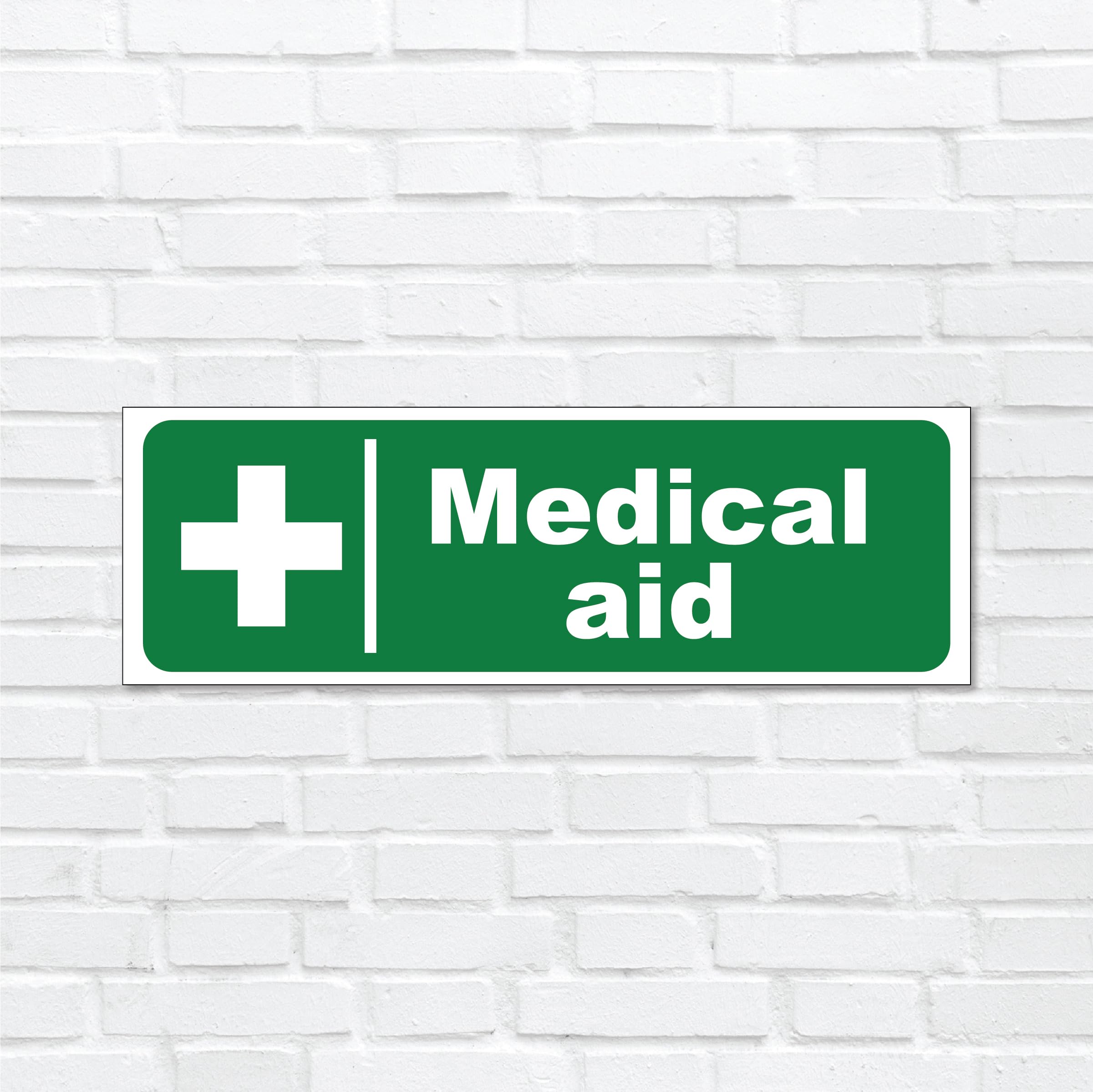 Buy SIGN EVER Medical First Aid Sign Board For Hospital Clinic Bank ...