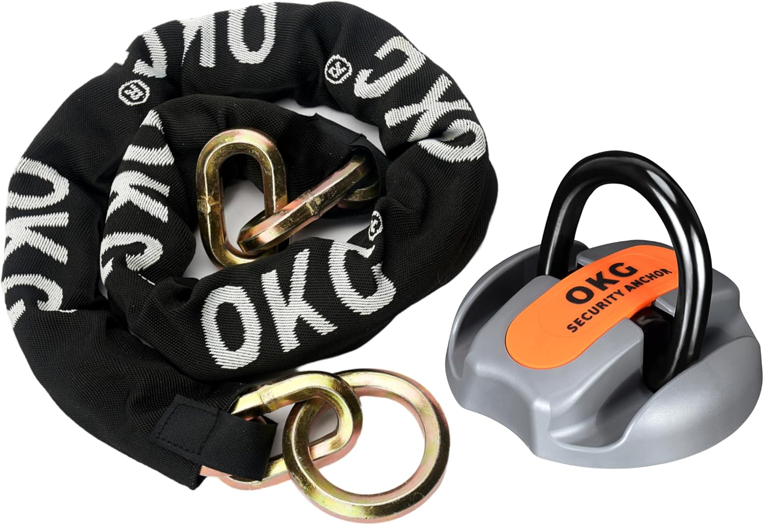 Amazon.com: OKG Security Ground Anchor - 9/16" (14mm) Thick Hardened ...