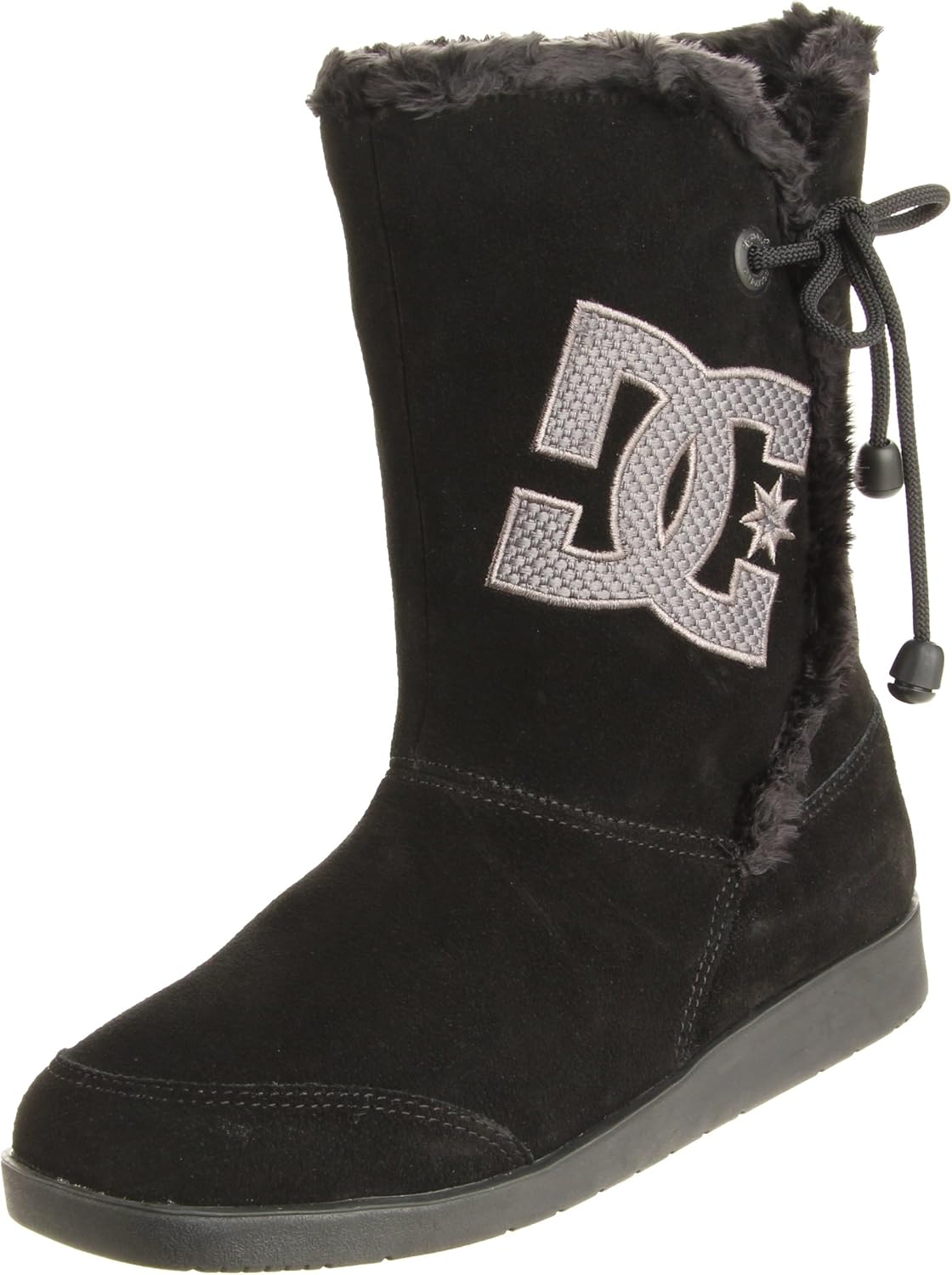 DC Shoes Femme Gondola Mid Womens Shoe Pantoufles, Noir/Argenté (Black ...