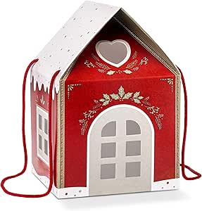 Amazon.com: Boxes Craftory Pack of 5 House Shaped Gift Boxes (7.87 x 7. ...