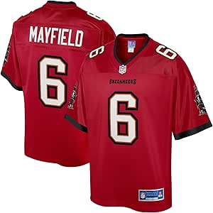 Amazon.com : NFL PRO LINE Men's Baker Mayfield Red Tampa Bay Buccaneers ...